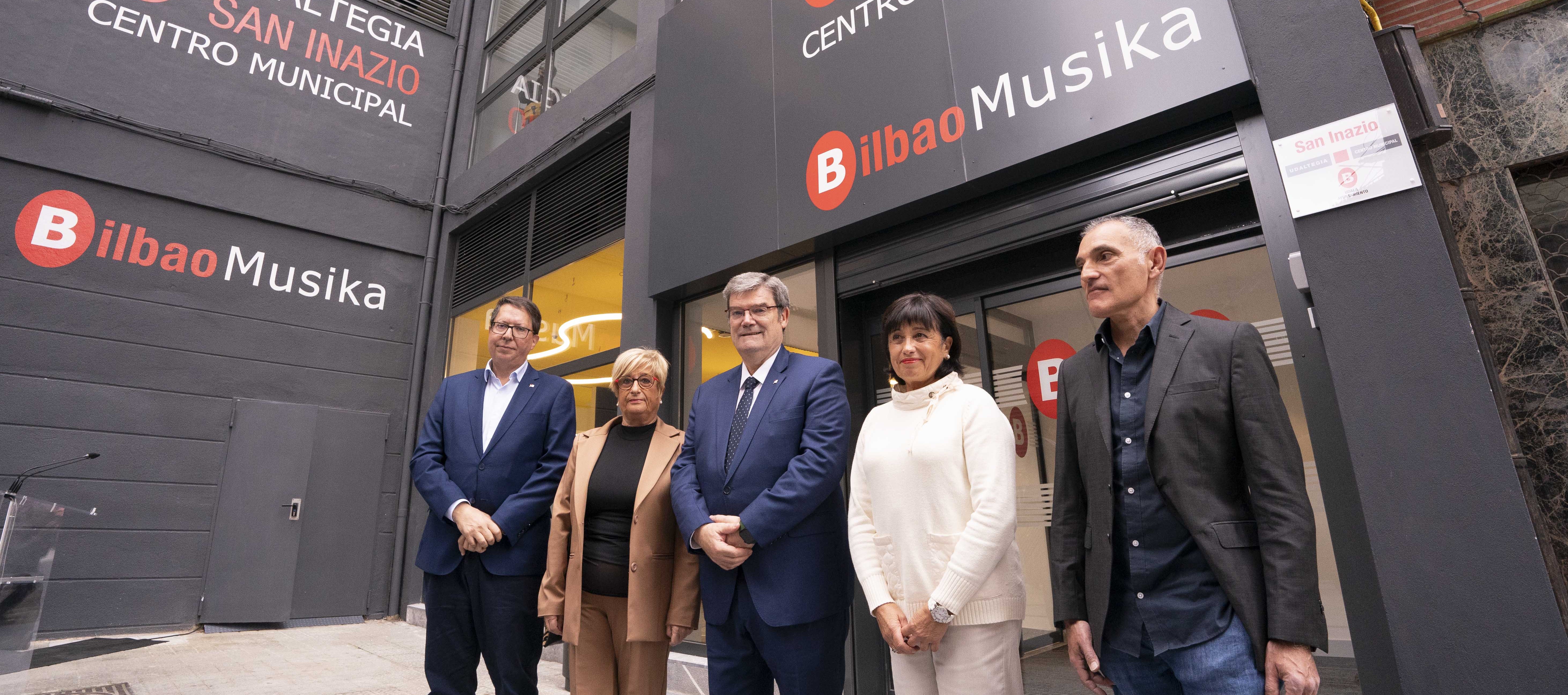 Las nuevas instalaciones de Bilbao Musika Eskola en San Inazio reciben ...